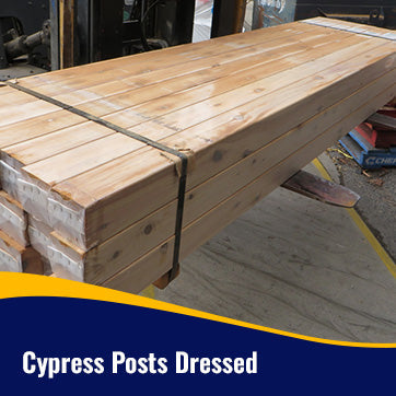 Cypress Posts Dressed - Contact US Now! – Victorian Timber & Building Supplies