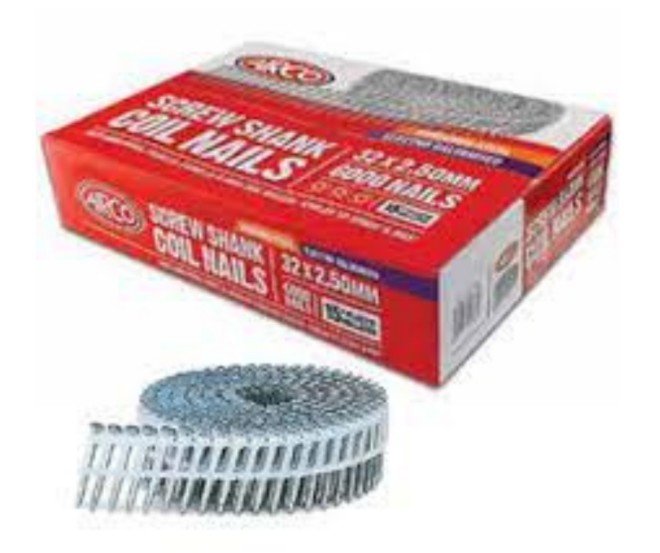 Airco Coil Nail 32x2.5mm Hardened Ctn 6000 – Victorian Timber ...